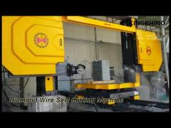 Wire Saw Stone Cutter Machine Diamond CNC For Marble Profiling