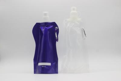 Cina Dimensione personalizzata 500ml Sputtered Liquid Stand Up Bags PET PE Gravure Printing Surface in vendita