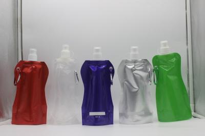 Cina Dimensione personalizzata 500ml Sputtered Liquid Stand Up Bags PET PE Gravure Printing Surface in vendita