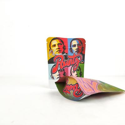 China Biodegradable weed Stand Up Pouches colorful printing  Food Packing Mylar Bags with ziplockk for sale