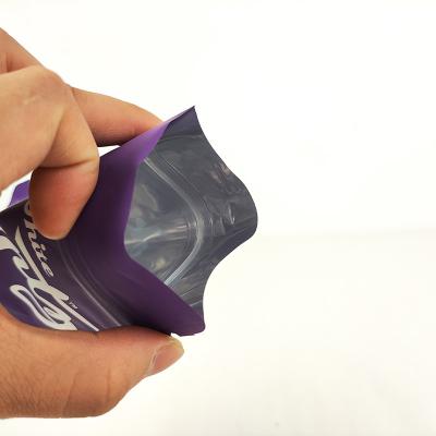 China Op maat gedrukt 3,5 zakjes opstaan ziplockk hervergrendelbare geurbestendige verpakking mylar zakken Te koop