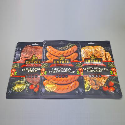 China ziplockk Three Side Seal Bag Dog Treats Packaging Gold Blocking Flat Bottom Pouch for sale