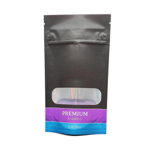Custom Stand Up Pouch Design 7 Gram Soft Touch Mylar Bag For Candy