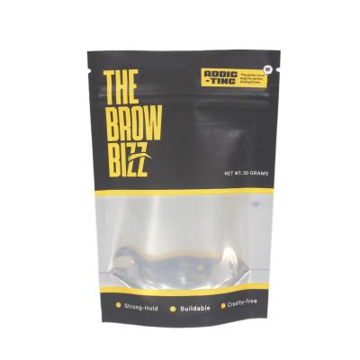 China Custom See Through Mylar Packaging Bags For Gummies Cookies Stand Up Pouch for sale
