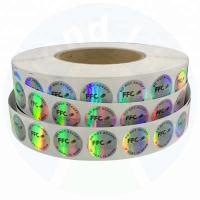China Holographic Cold Resistant Anti Counterfeit Label Support Customized Thickness for sale
