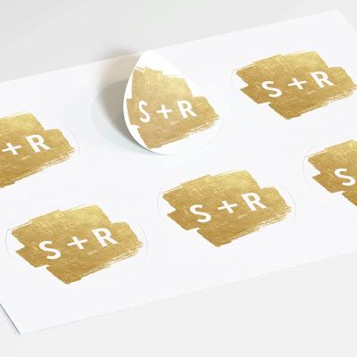 China Customized Plastic Adhesive Labels Antistatic Support Thickness Customization for sale