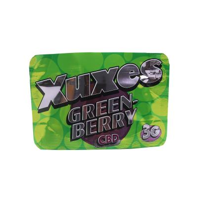 Cina Stampa personalizzata con borsa di cerniera olografica da 14 g in vendita