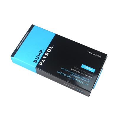 China Embossing Small Folding Cardboard Boxes For Customized Tear Away Packaging for sale