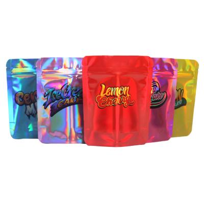 Cina Borsa di imballaggio in plastica olografica con ziplock in vendita