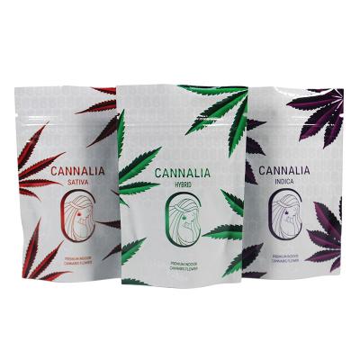 Cina Infissi personalizzati antiodori Erbe Ziplock sacchetti Mylar per imballaggio biscotti gommosi in vendita