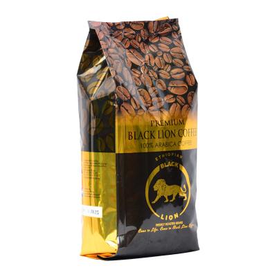 China Custom Side Gueest Tasche Druck Plastik Mylar Tasche Wärme versiegelte Verpackungstasche für Kaffee zu verkaufen