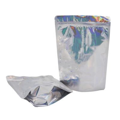 China 110 Microns Resealable Stand Up Pouches Mylar Flat Bottom Pouch for sale