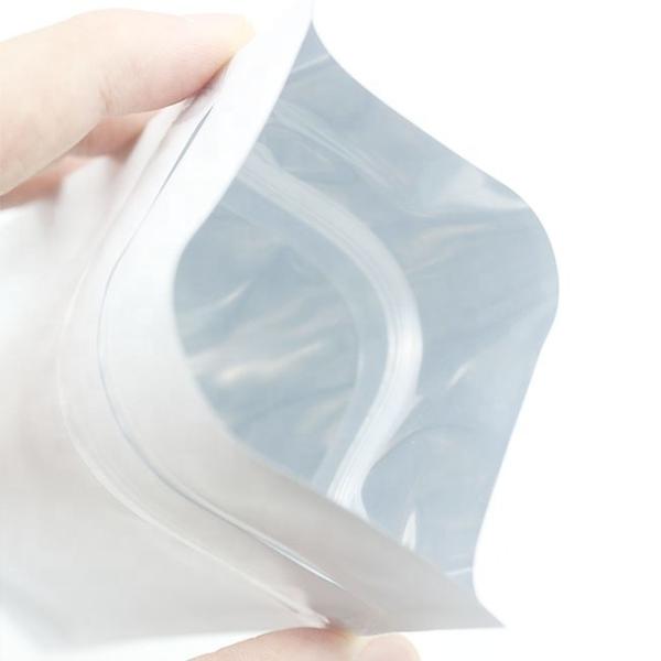 Biodegradabile Stand Up Bag Food Grade Packing Bag Kraft Paper Bag per snack 55g 100g 500g