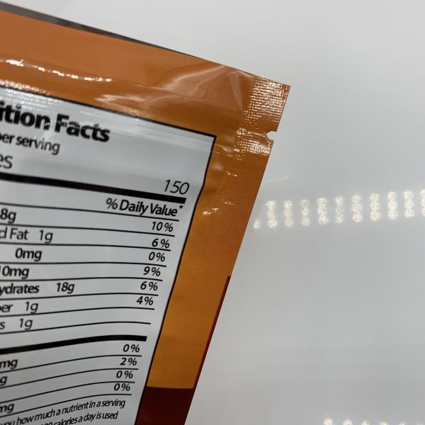 Empty Esketit Retort Pouch Packaging 4 Inches Mylar Laminated Aluminium Foil Packaging