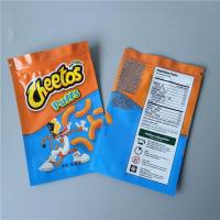 China 3 Side Seal Mylar Aluminum Foil Bags 3.5g Heat Sealable Pouches for sale