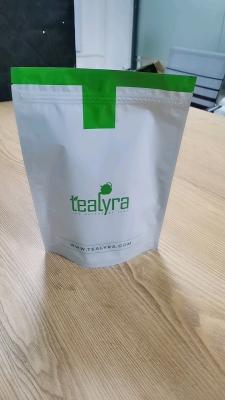 China CMYK Printed Zipper Stand Up Pouch Mylar Flat Bottom Bags HACCP for sale