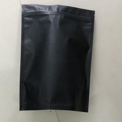 China OEM Printed Biodegradable Coffee Bags Resealable Kraft Paper Bags With Window for sale