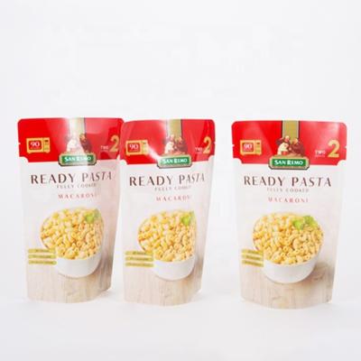 China OEM VMPET congelado plástico reciclável Stand Up Saco com ziplock à venda