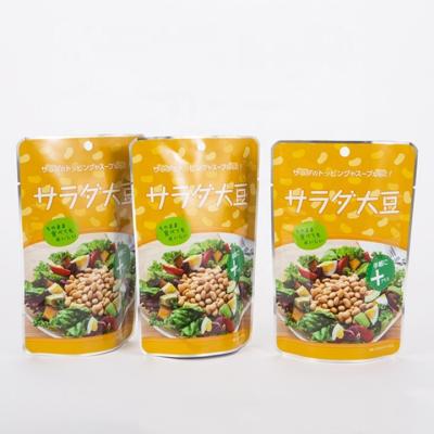 China OEM VMPET congelado plástico reciclável Stand Up Saco com ziplock à venda