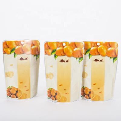 China OEM VMPET congelado plástico reciclável Stand Up Saco com ziplock à venda