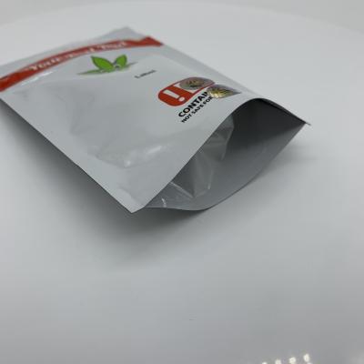 China 4x5 Inch Matte White Stand Up Pouch 12C Recyclable Retort Pouch for sale