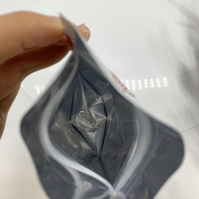 China 4x5 Inch Matte White Stand Up Pouch 12C Recyclable Retort Pouch for sale