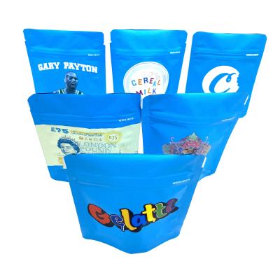 Cina Fogli Mylar Flat bottom pouch Gravure Printing Mylar Heat Seal Bags in vendita