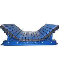 China Polyethylene Flexco Impact Bed Conveyor Mine Belting Machine Buffering Press for sale