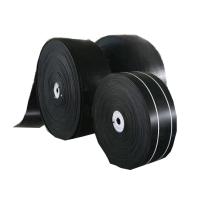 China Black Industrial Rubber Conveyor Belt Tape Solid Durable for sale