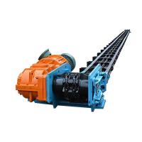 China Blue Solid Buried Scraper Chain Conveyor Durable for sale