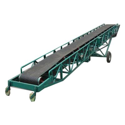 Cina Nastro trasportatore portatile per ghiaia Materiali granulari Trasportatore impilatore mobile solido e durevole in vendita