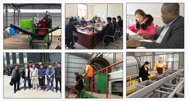 Sand Gravel Mobile Soil Mobile Drum Screening Machine Sifter Plant