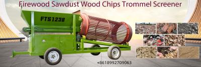 China High quality 2022 new design mobile portable  firewood trommel screener à venda