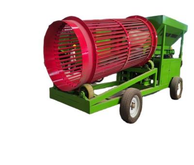 China Large Feed Hopper Rotary Type Biomass Wood Waste Chips Trommel Screen Equipment for Optimal Throughput for sale