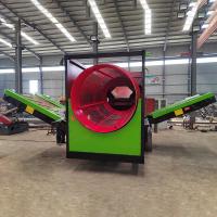 China Mobile Trommel Screen 1000mm x 2200mm Drum for Compost Soil Separator Machine for sale