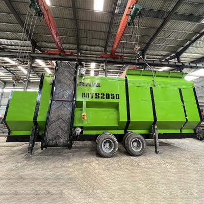 China 1500*5000 mobile trommel sieve drum  screen for Organic Waste Management for sale