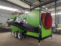 China Mobile Trommel Screen Machine 800mm Diameter for Building Waste Material Separation for sale