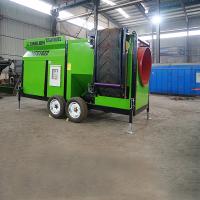 China Compost Drum Screen Trommel Sieving Machine 1000mm Diameter 30m3h Capacity for sale