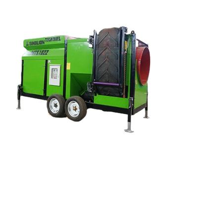 China Portable Topsoil Screener and Mobile Compost Trommel Screen 2750 KG Easy Maintenance for sale