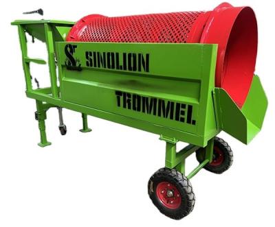 China 3.15*1.1*1.65 Topsoil Screener Mobile Trommel Screen for Portable Composting and Screening à venda
