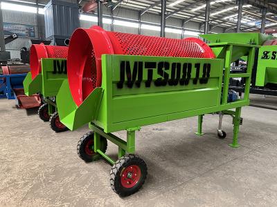 China Customized Acceptable Portable Separator Machine for Compost Drum Screen Equipment en venta