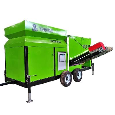 China Zhengzhou Sinolion's 2600 KG Portable Rock Screening Machine for Retail and Top Soil for sale