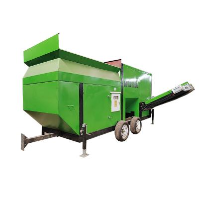 China Mobile Trommel Soil Screening Bucket with Rotary Drum Screen and 4*2.1*2.7m Dimensions for sale