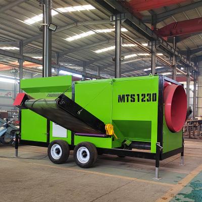 China Direct Mobile Trommel Screener with Mesh Size 2-80MM and Durable Construction à venda