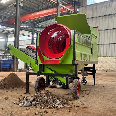 China Upgrade Your Composting Process with 's Best Circular Carbon Steel Trommel Screen en venta
