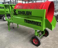 China Mobile Trommel Screen MTS0818 800mm Diameter 15m3h Capacity Portable Screening Machine for sale
