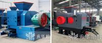 China Industrial Briquette Press Machine 7.5kw 2.5-3.5t/h for Coal Coke Powder Briquetting for sale