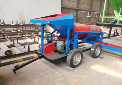 China GMTS0519 gold diamond  alluvial gravity separator drum trommel washing machinery equipment à venda
