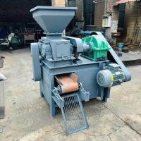 China Hard Coke Semi Coal Small Roller Briquette Making Machine 360mm Roller 7.5KW for sale