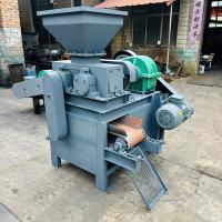 China Hard Coke Semi Coal Small Roller Briquette Making Machine 360mm Roller 7.5KW for sale